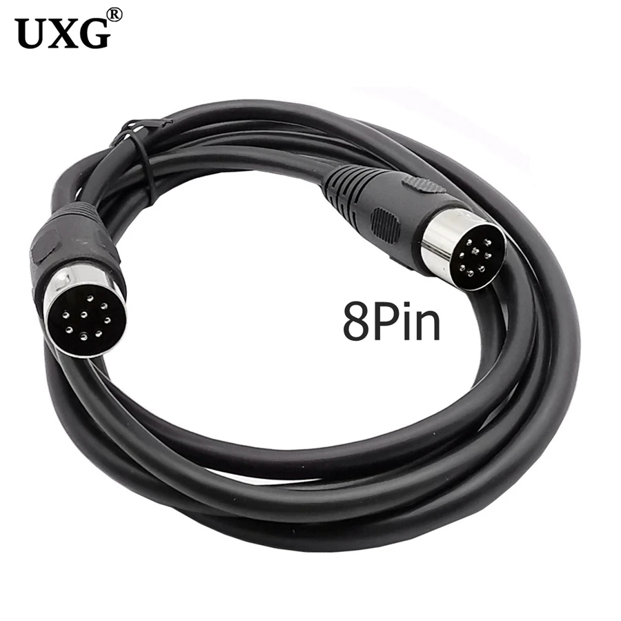 8-Pin-Din-Male-to-Male-Female-Speaker-Midi-8pin-Audio-Extension-Cable ...