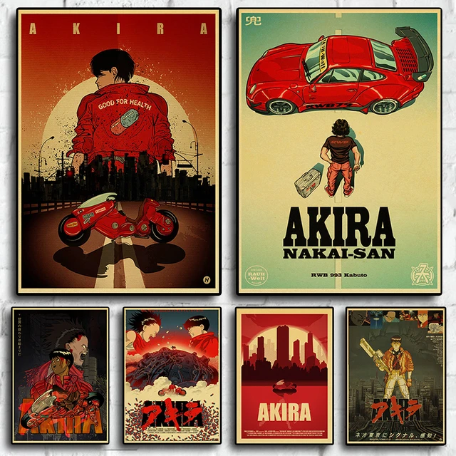 Akira Japanese Movie Poster