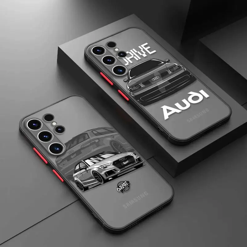 Sports-Car-Audi-Armor-Matte-Case-For-Samsung-Galaxy-S22-S23-S20-Ultra ...