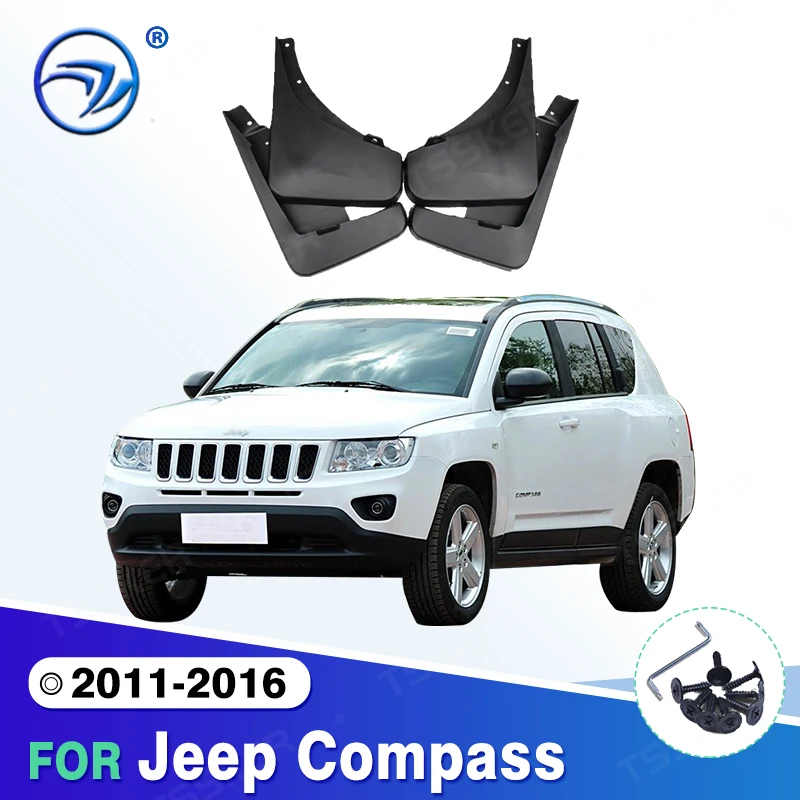 For Jeep Compass 2011-2016 2012 2013 2014 2015 Mudflaps Splash Guards ...