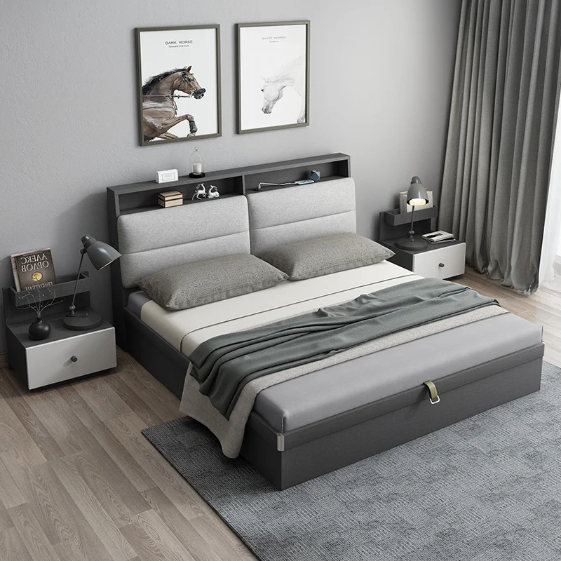 Latest Double Bed Designs With Box