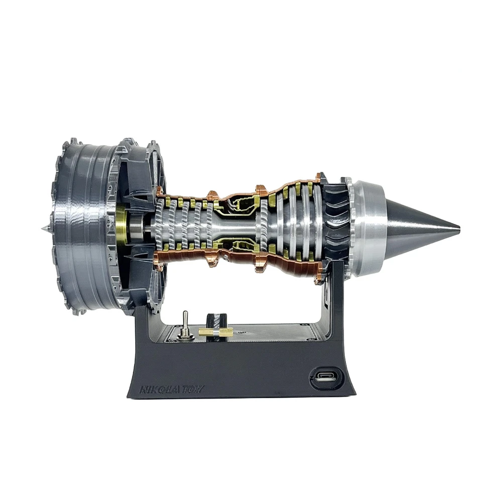Jet Engine Model NEOLIAN 11-Inch Turbofan Engine Model - Battery ...