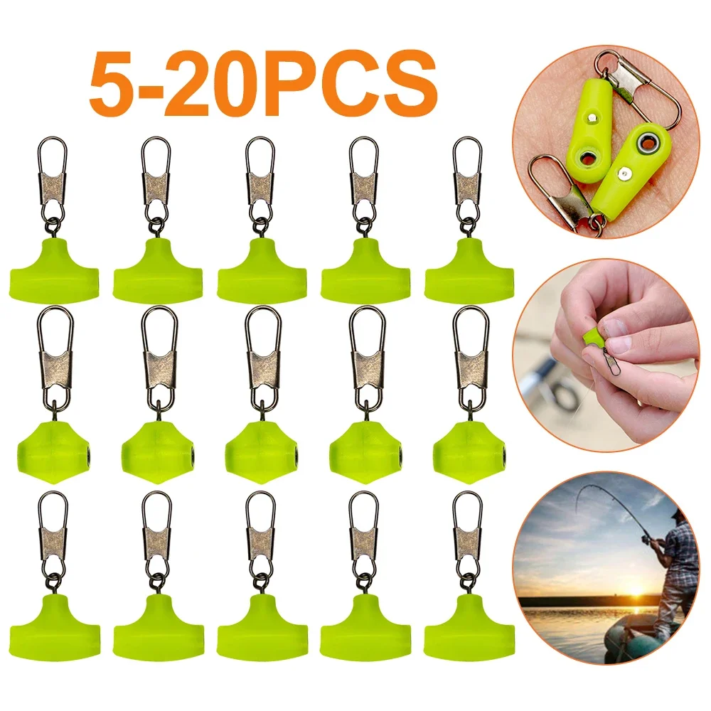 5-20pcs-Fishing-Float-Connector-Float-External-Hanger-Fall-Resistant ...