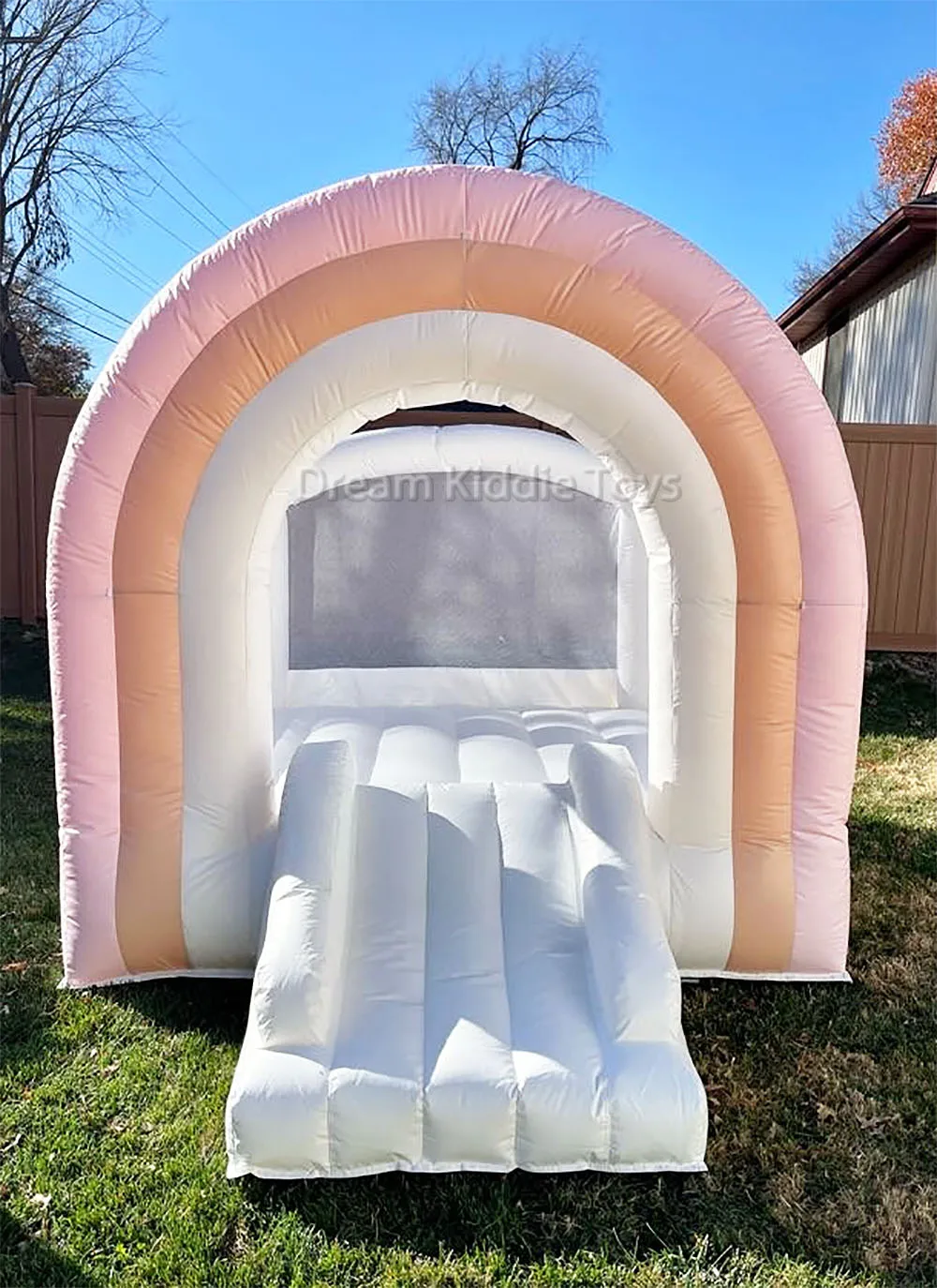 Rainbow-Bounce-House-Jumping-Inflatable-Castle-Inflatable-Bouncer ...