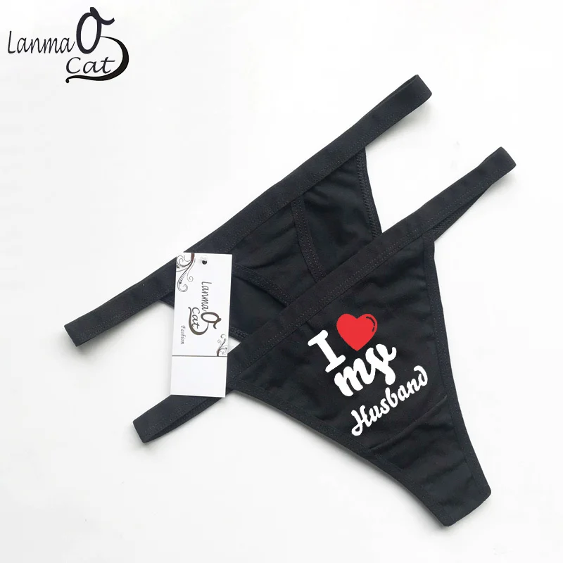 Women Ladies Sexy Thongs Underwear Funny Lingerie Comfortable Cotton G