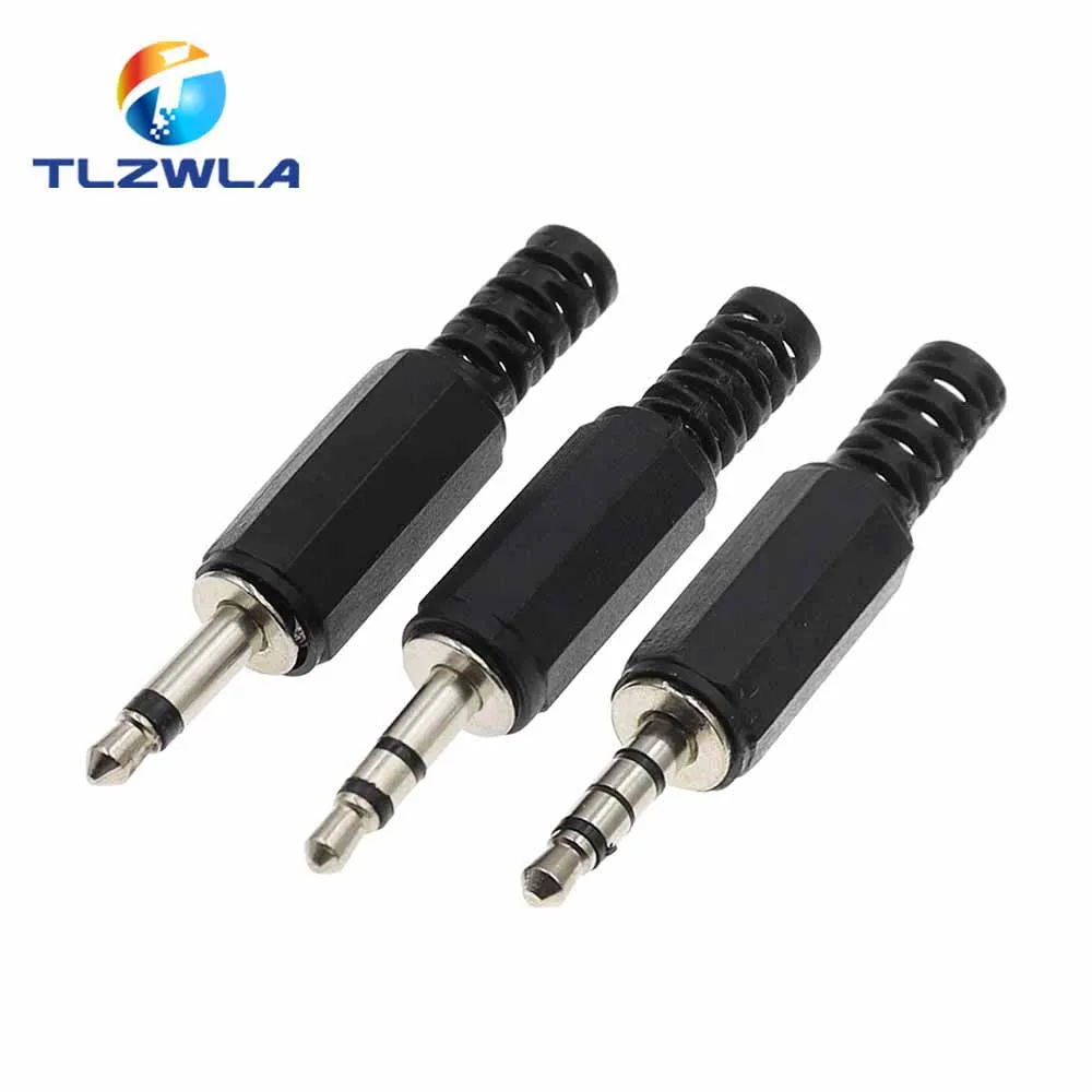 5PCS-3-5mm-1-8-Single-Double-Channel-Stereo-Plug-Welding-Type-Audio ...