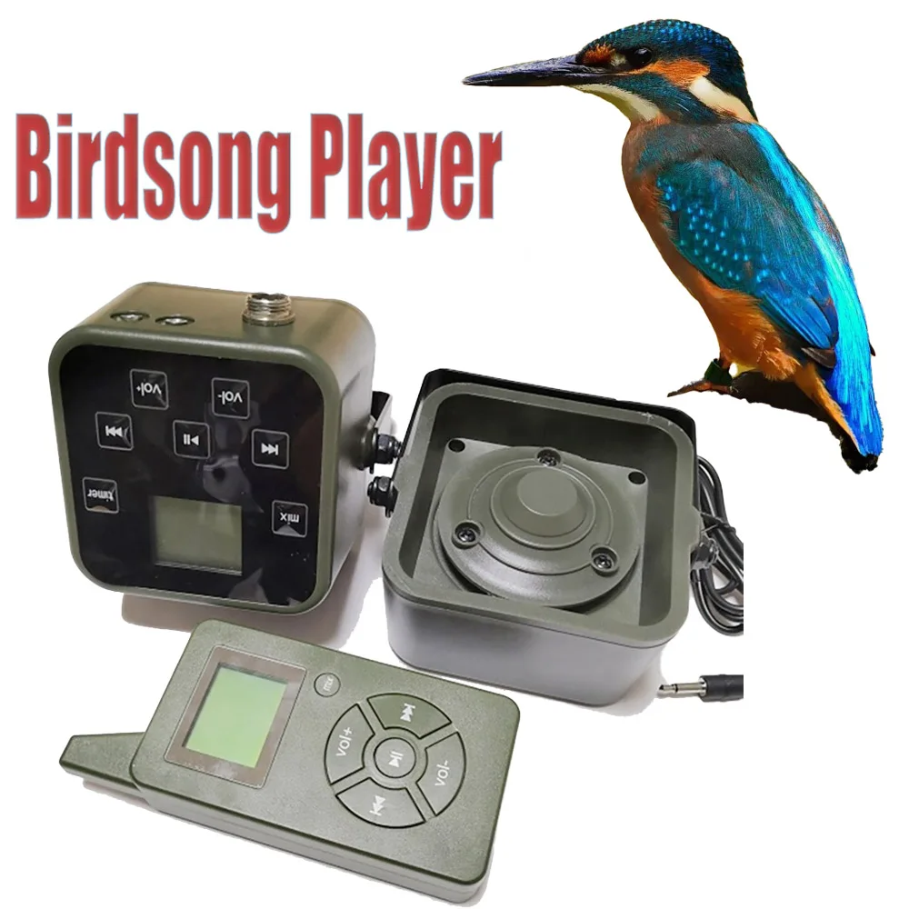 Electronic-Bird-Sound-Decoy-Device-Mix-Sound-Birds-Caller-with-Timer-Birdsong-Caller-Mp3-Player ...