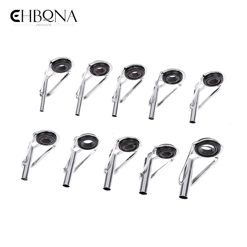 8pcs-Stainless-Steel-Fishing-Rod-Tip-Ring-Eye-Guide-with-Ring-Repair ...