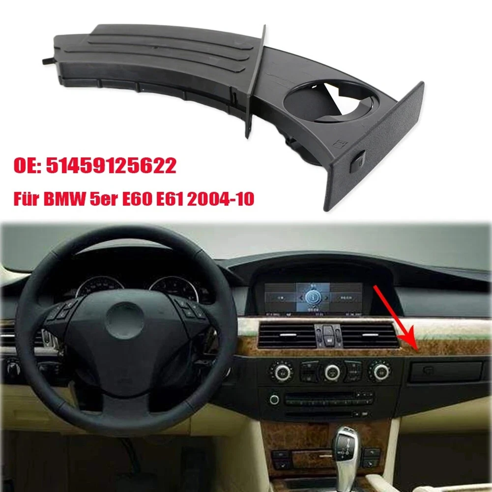 Car Left Cup Holder For BMW 525i 528i 535i 545i 550i M5 XDrive E60 51459125622 Interior Parts ...