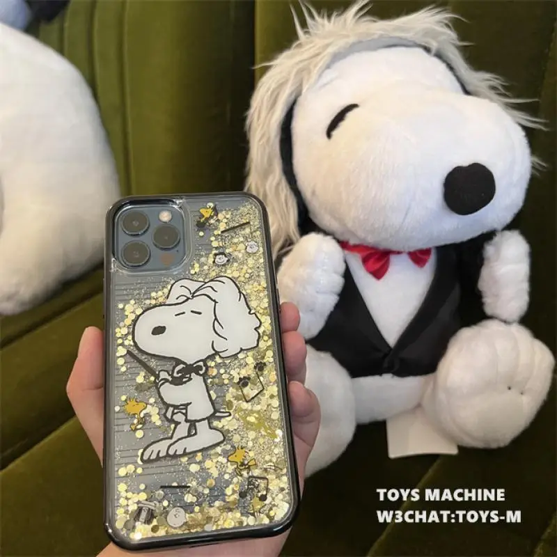 Snoopy-Music-Conductor-Flashing-Flow-Mobile-Protective-Case-Suitable ...