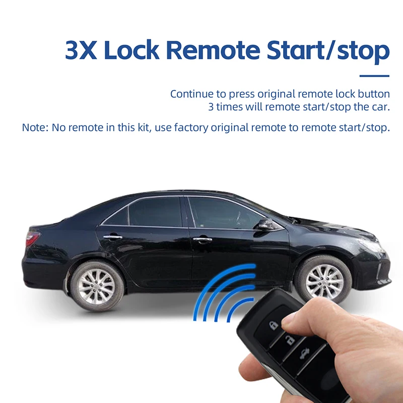 Plug Play Remote Starter Fit For Toyota RAV4 2013 2018 Gas Engine Cars ...