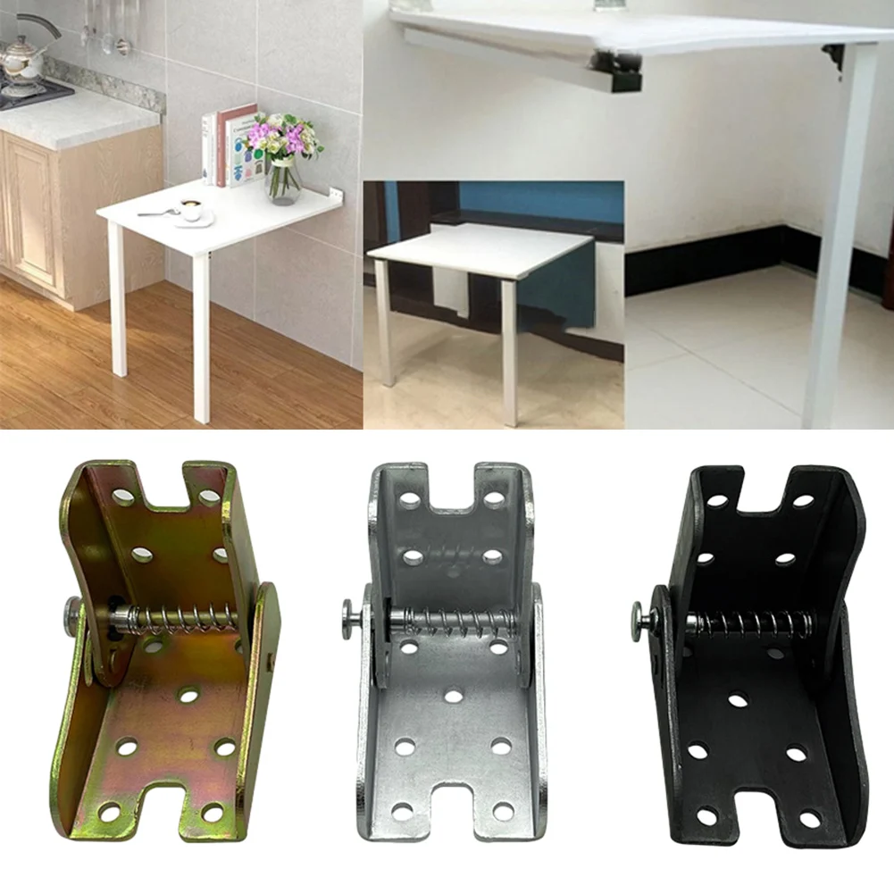 1PCS-90-Degree-Self-Locking-Folding-Hinges-Hole-free-Hinge-Table-Legs ...