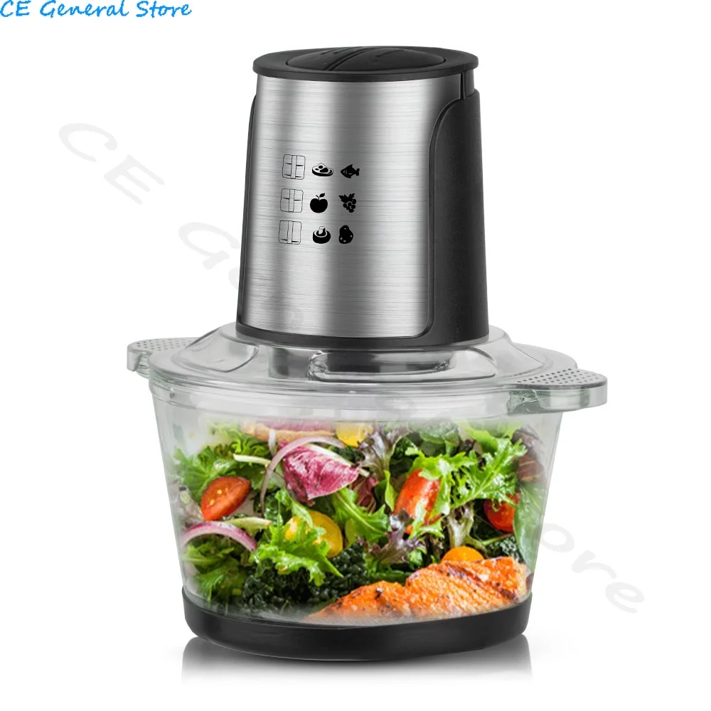 2L-Popular-Meat-Grinder-Vegetable-Mixer-Grinder-Electric-Stainless ...