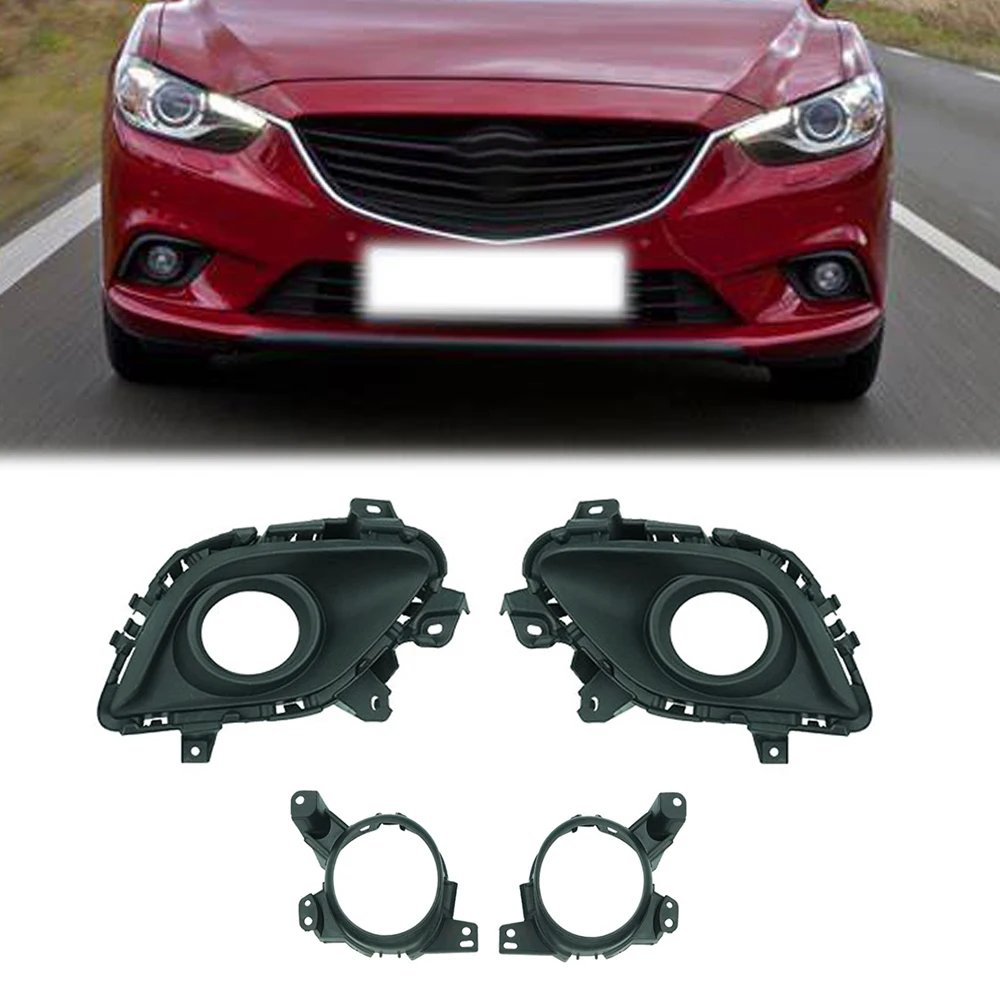 Car-Body-Parts-Front-Bumper-Grille-Fog-Light-Cover-Trim-Fog-lamp ...