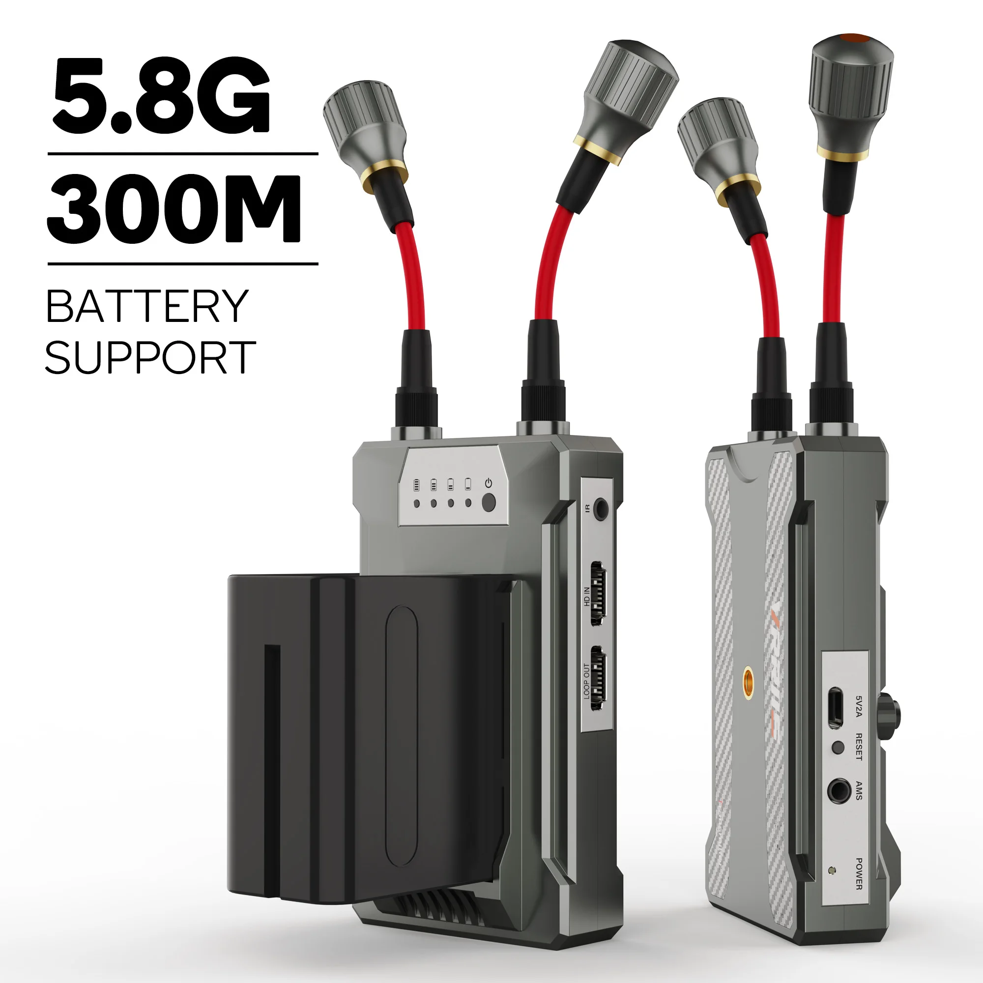 Vrriis-Wireless-Video-Transmitter-And-Receiver-HDMI-Extender-300M ...