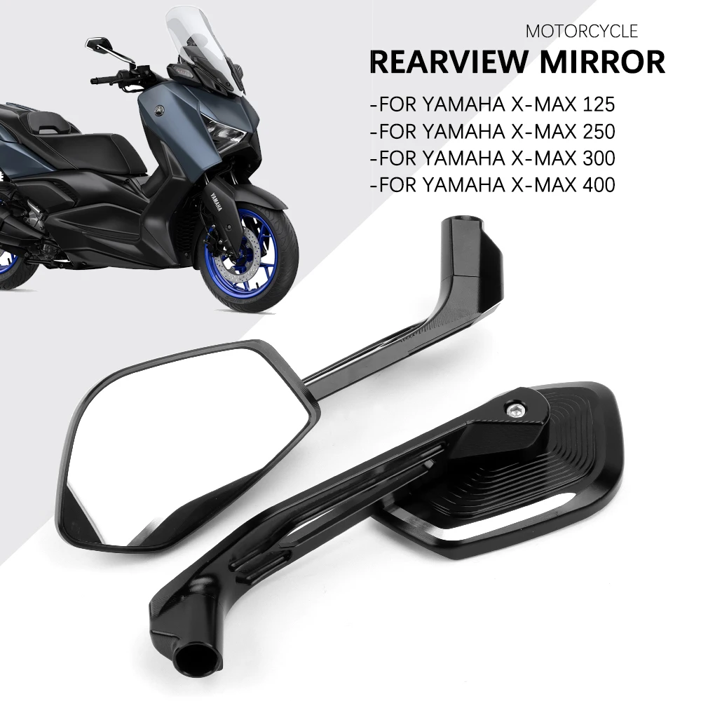 Motorcycle-Accessories-Side-CNC-Rear-View-Mirror-For-YAMAHA-XMAX300 ...