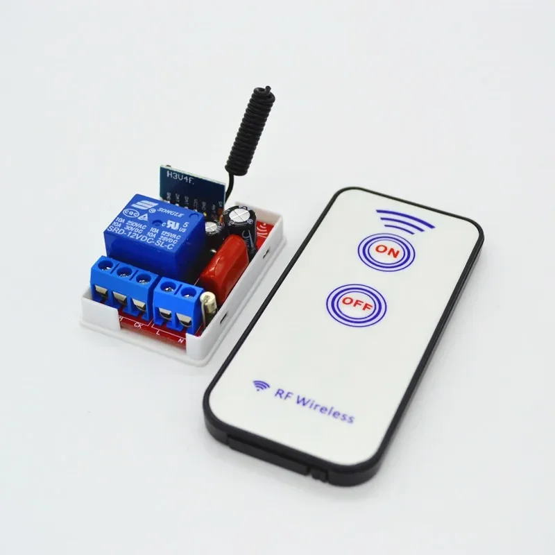 220V Single-channel Wireless Remote Control Switch ON/OFF Digital ...