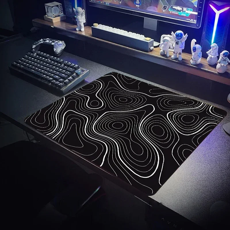 Contour Lines WaterProof Rug 40X45 40x45cm Mouse Pad Office Accessories ...