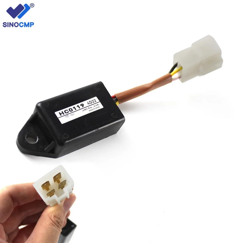 HC0119 Oil Shutoff Valve Plug Timer Relay for Yanmar Engine 3TNV88 129211-77920 12921177920 ...
