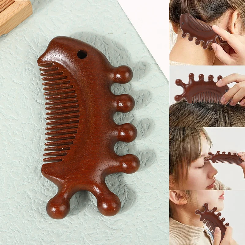 Sandalwood-Massage-Comb-Head-Meridian-Scalp-Comb-Face-Eye-Shoulder-Neck ...
