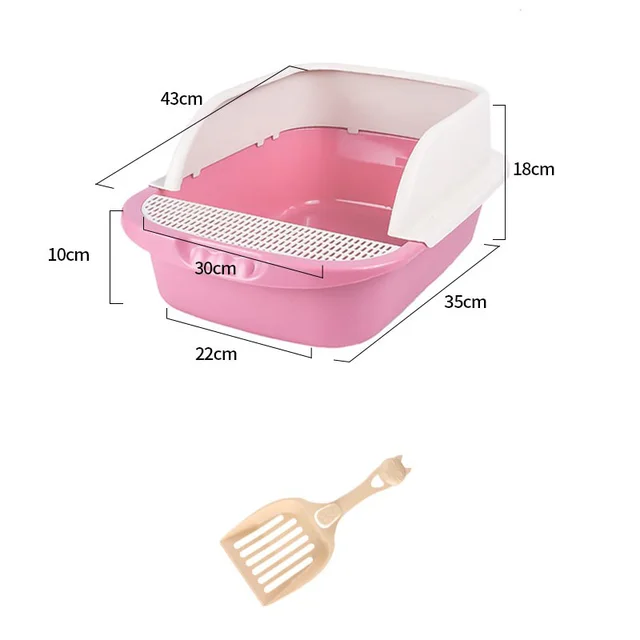 Macskák Alomdoboz Teljesen Zárt Hordozható Wc-Splash-Bizonyító Macska ...