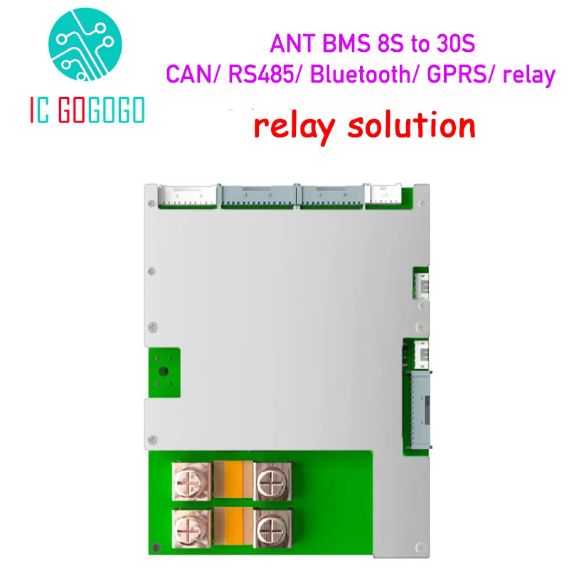 Relay Solution Ant BMS CAN RS485 GPS Smart Bluetooth 8S to 30S 20S ...