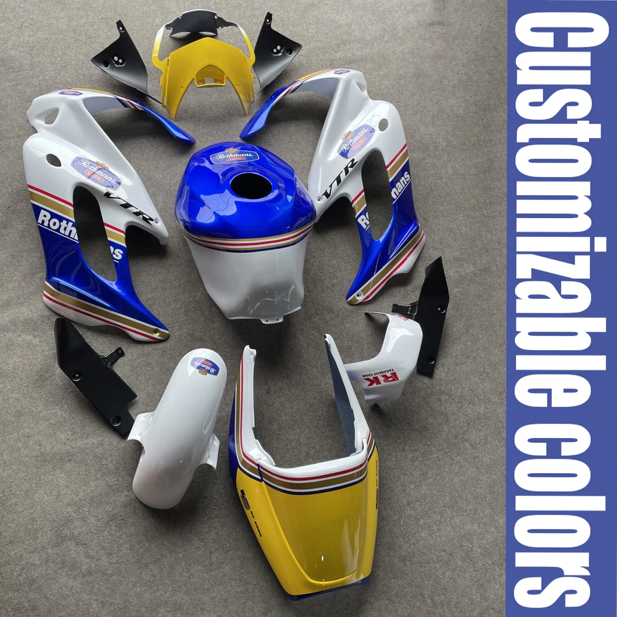 Fit For 1997 - 2005 Honda VTR1000F Fire Storm Motorcycle Accessories ...