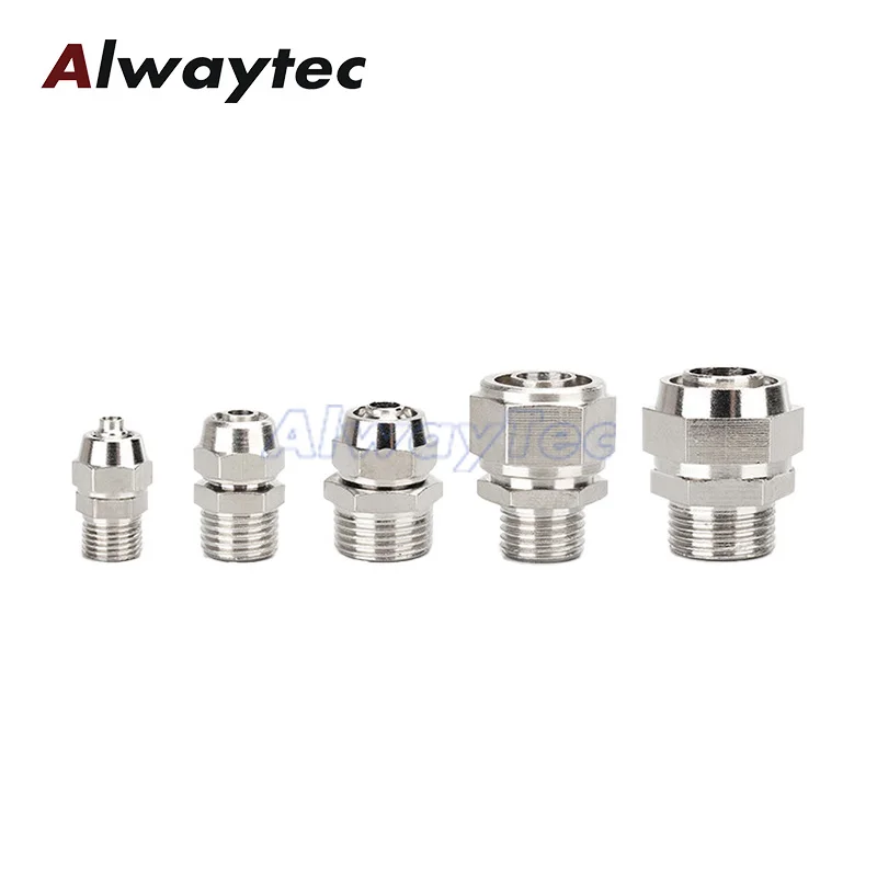 Male-Straight-through-Pneumatic-External-Thread-Quick-connector-Fast ...