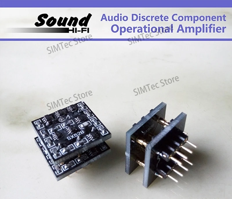 Módulo amplificador operacional dual de componente discreto SX52B Clase ...