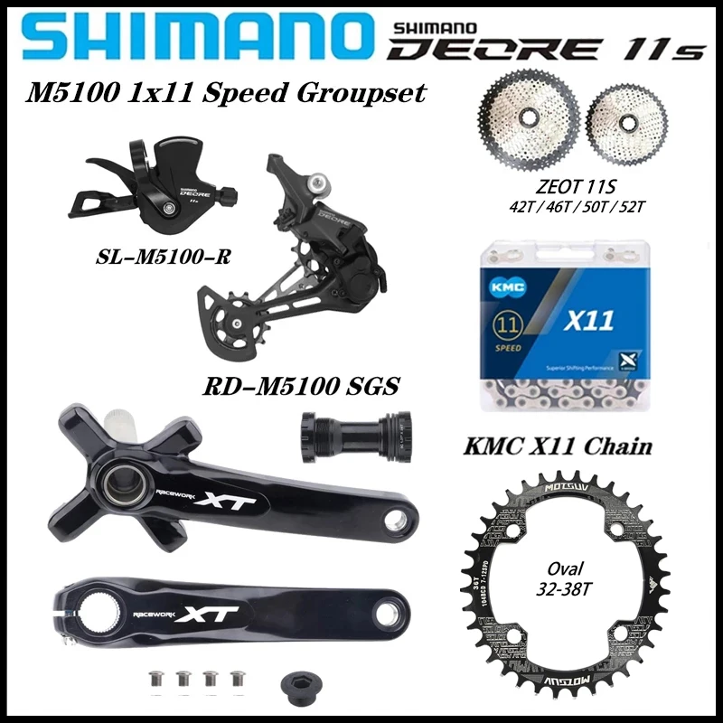 Shimano Deore Derailleurs Groupset, alavanca para a direita ...