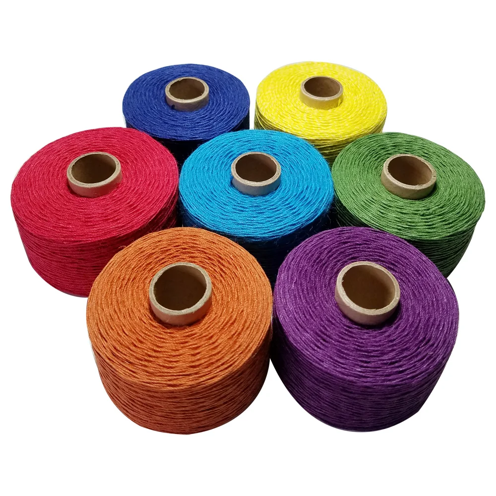 Colourful 100% Ramie Threads 200m/roll Twine Cords For Sewing Knitting ...