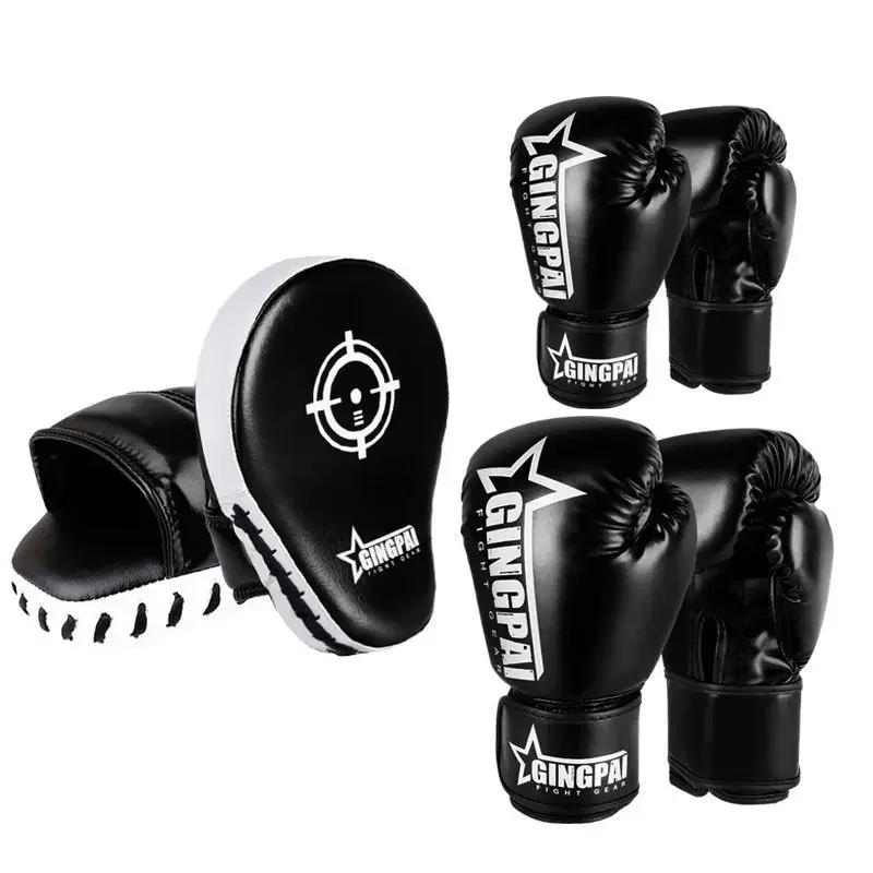 Training-Set-Boxing-Gloves-and-Pads-Hand-and-Foot-Target-Sandboxing ...