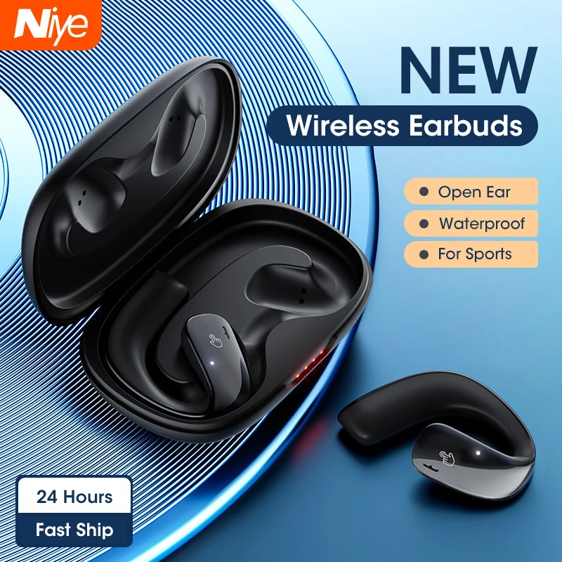 Niye Wireless Earphones TWS Earbuds HiFi 4D Stereo ENC Bluetooth ...