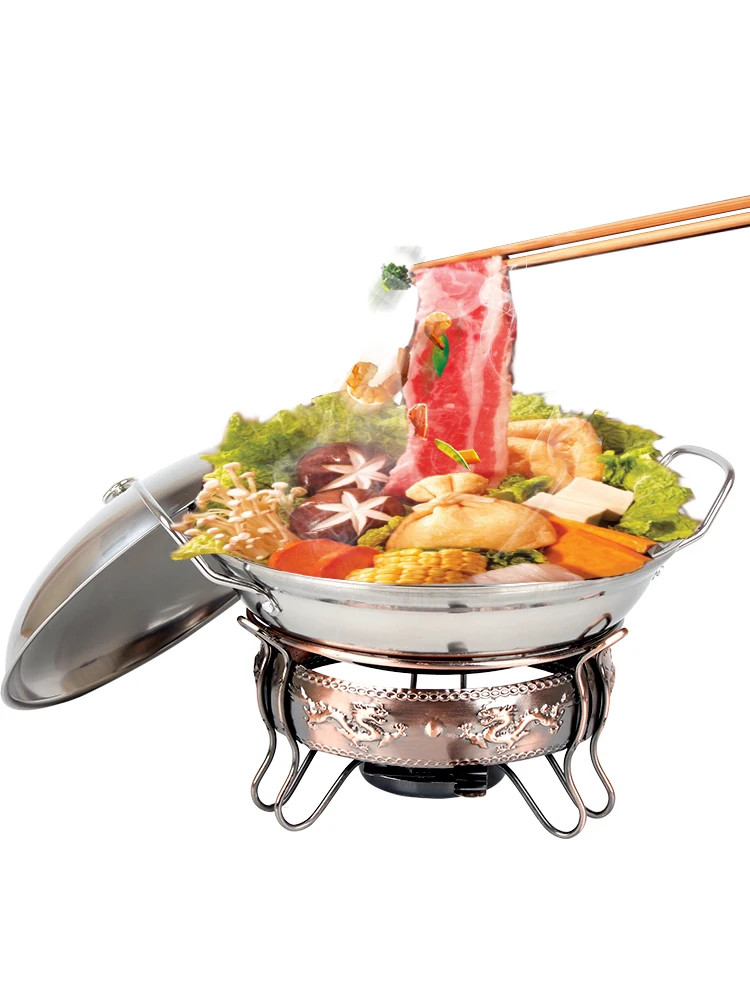 Alcohol stove small hot pot outdoor lamp solid liquid restaurant ...