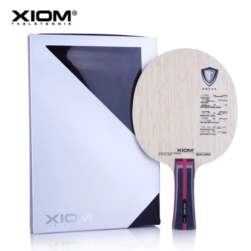 Xiom Bolero (7 Ply Wood With Carbon, Off+) Table Tennis Blade Ping Pong ...