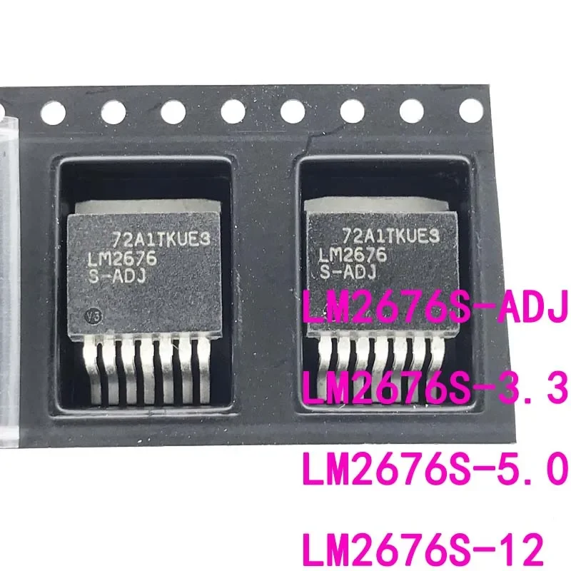 LM2676 LM2676SX-ADJ/NOPB LM2676S-3.3 LM2676S-5.0 LM2676S-12V TO-263 SMT ...