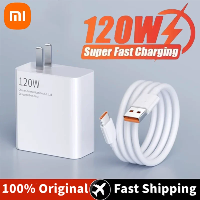 Xiaomi-Original-Charger-Turbo-Fast-Charge-120W-EU-Hypercharge-Gan ...
