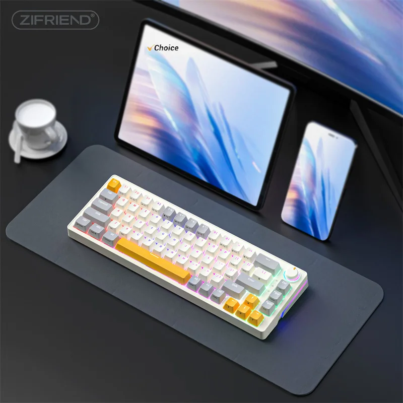 ZIFRIEND-ZA68-Mini-Gaming-Mechanical-Keyboard-Wired-Computer-Keyboard ...