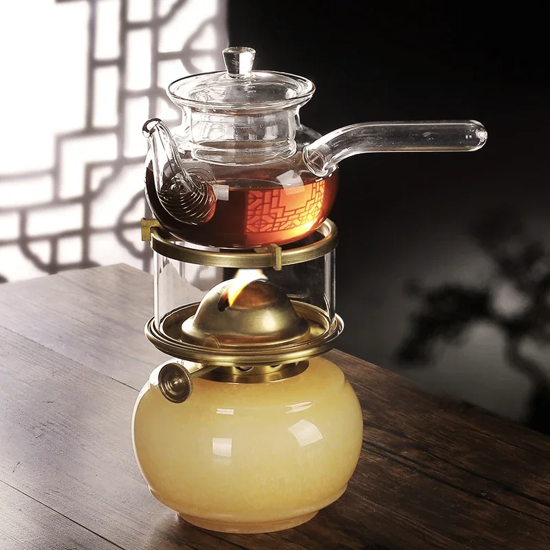 Air-lamp-butter-kerosene-chain-up-jade-stone-tea-stove-Chaoshan-Kung-Fu ...