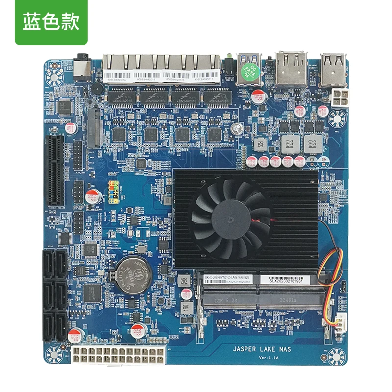 N5105-quad-core-soft-routing-NAS-motherboard-6-SATA-standard-ITX-17CM ...
