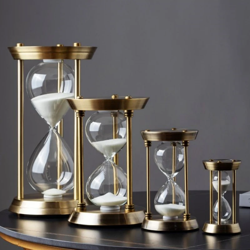 1-15-Minutes-Newest-Retro-Metal-Hourglass-Classical-Timer-Living-Room ...