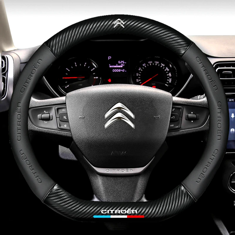 Car Steering Wheel Cover Is Applicable To Citroen C4 C3 C5 C1 Ds3 Ds5 ...