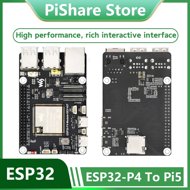 ESP32-P4 ESP32-C6 Development Board RISC-V WiFi6 MIPI CSI Camera 7/10.1 ...