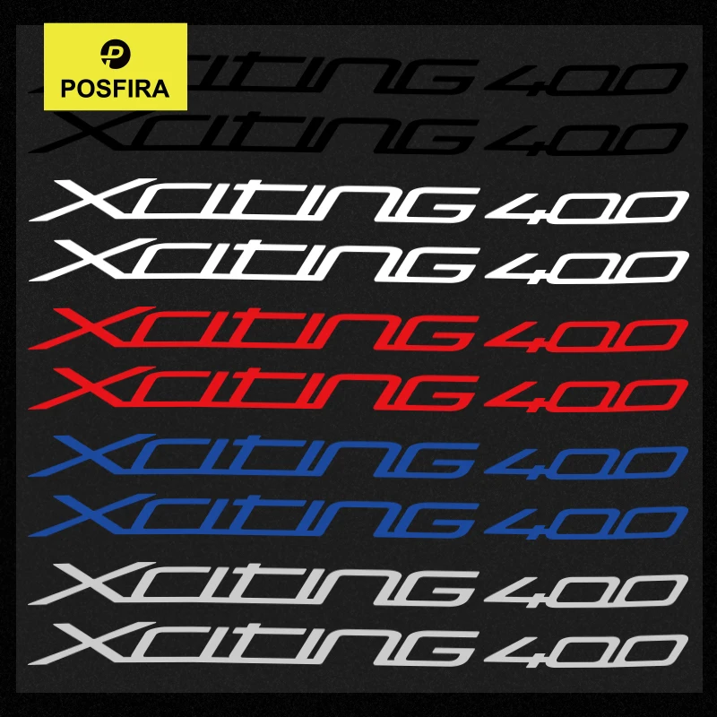 POSFIRA Motorcycle Sticker Waterproof Decals for Kymco Xciting 400i 400 ...