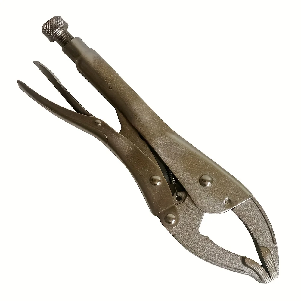 MacWork-10-Inch-Light-Handle-Anti-Slip-Pattern-Carbon-Steel-Nickel ...