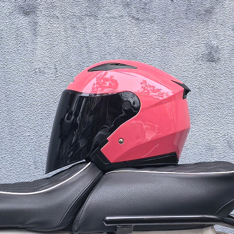Casco de motocicleta para hombre y mujer, capacete para motocicleta ...