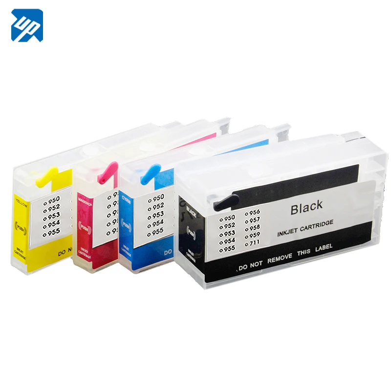 UP-4pcs-Refillable-Ink-cartridge-replacement-For-HP-711-712-711XL-712XL ...