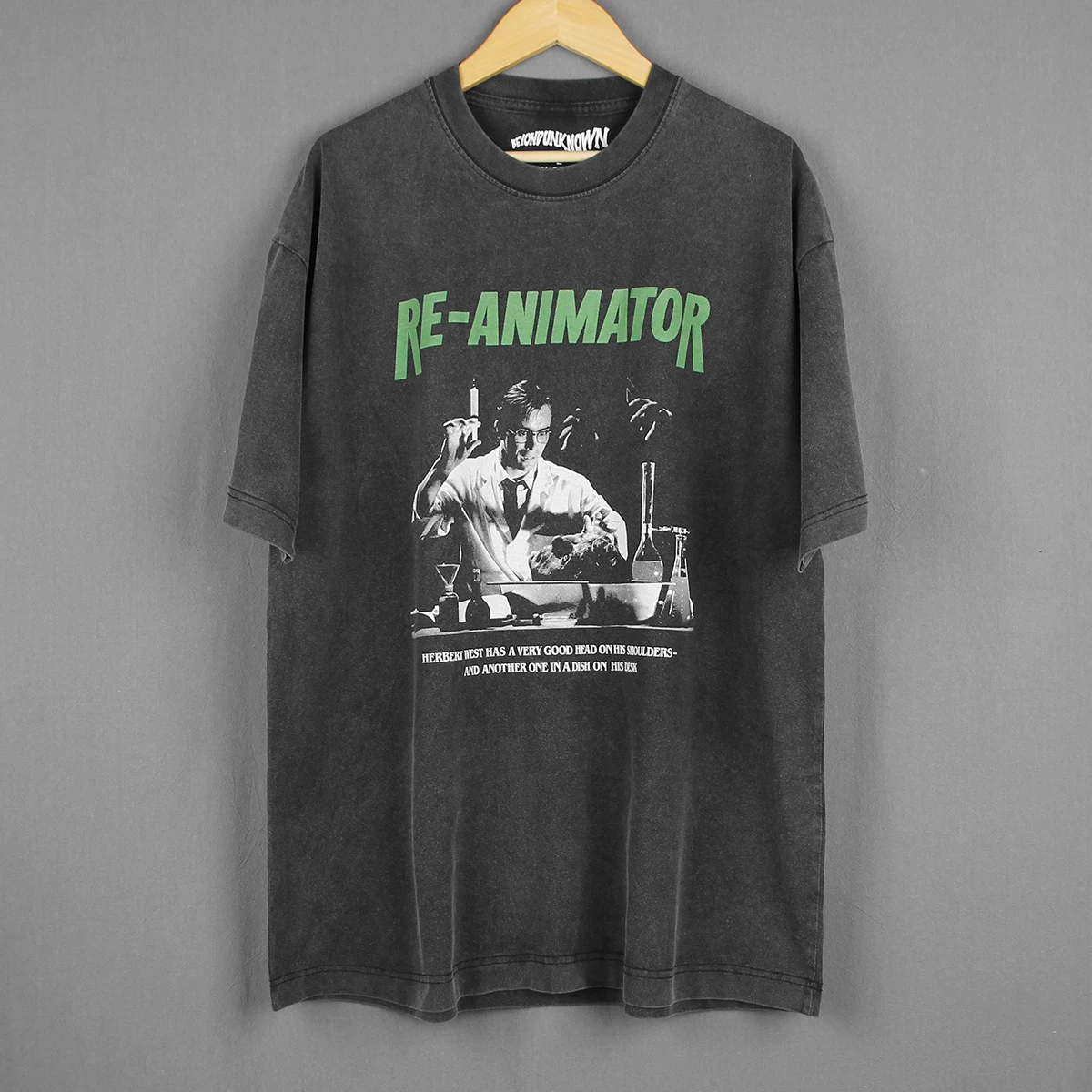 Re-Animator-T-Shirt-Horror-Movie-HP-Lovecraft-Evil-Dead-Zombie-Demons ...