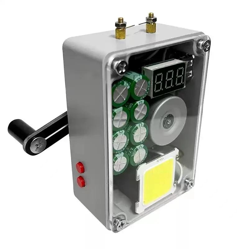 Manual Power Supply Camping Lighter Hand Generator USB Charger ...