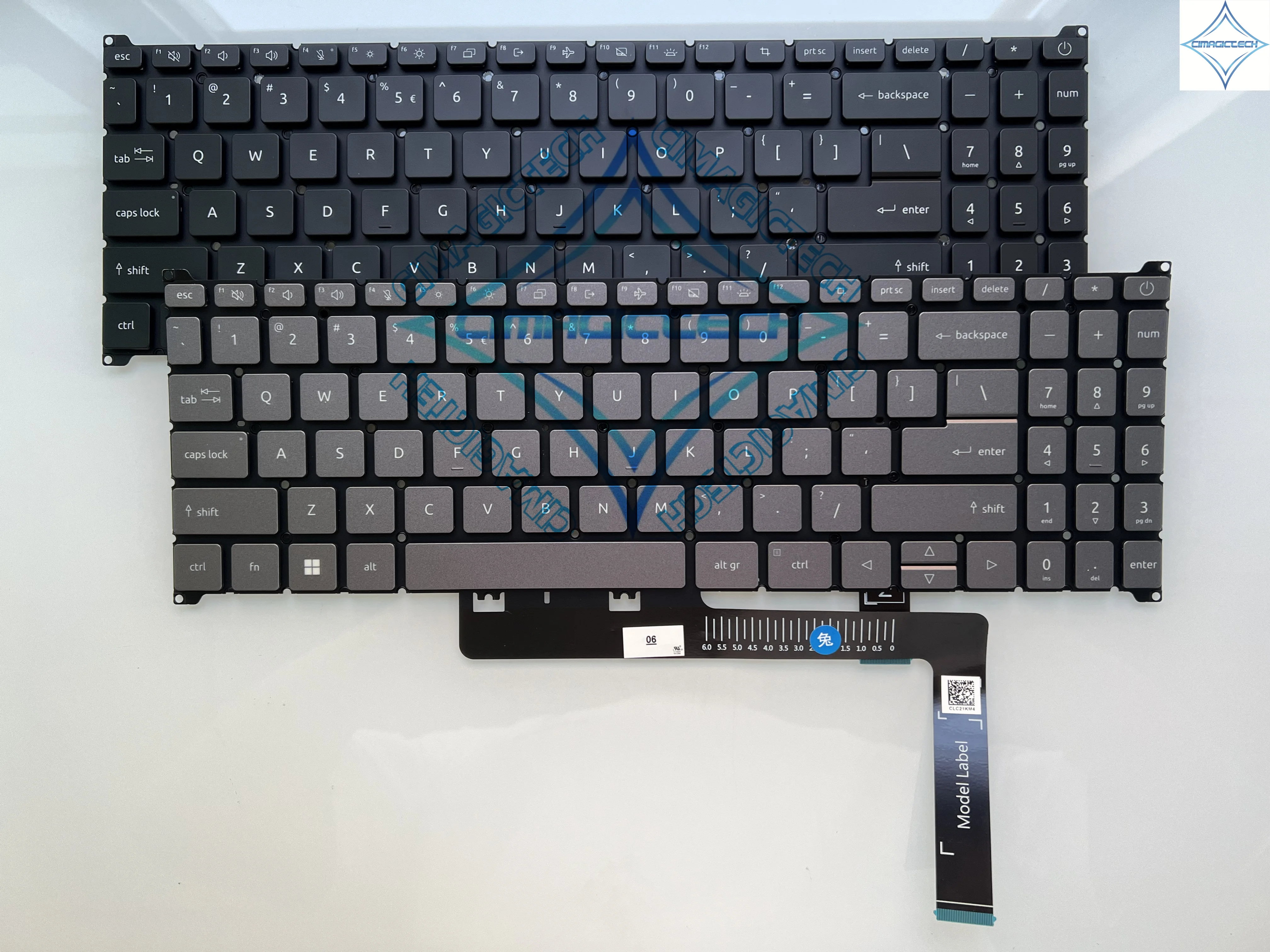 New US RU Russian Backlit For Acer Nitro V 15 ANV15-51 Aspire A315-59 ...